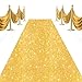 Amazon.com: OMKSIH Gold Aisle Runner Sequin Carpet Runner for Party ...