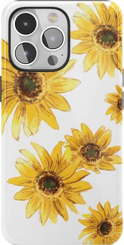 Amazon.com: Casely iPhone 15 Pro Max Phone Case | Golden Garden ...
