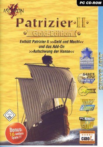 Der Patrizier 2 - Gold Edition [Just Games + 16 Bonus Spiele] : Amazon ...