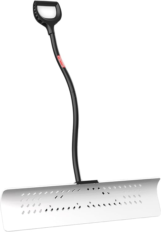 Amazon.com : 36" Snow Pusher, Snow Shovel for Driveway Snow Removal ...