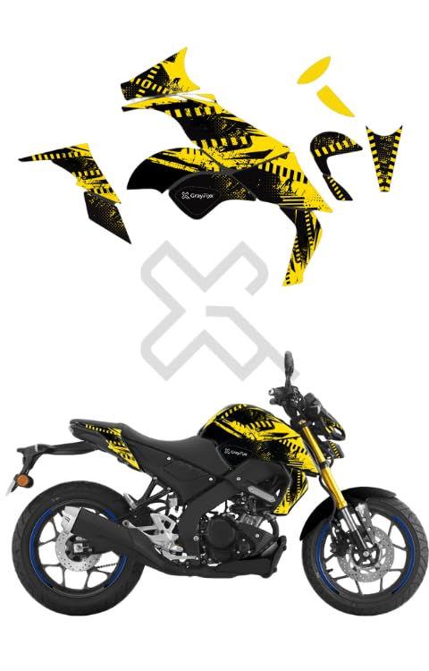 Grayfixx Off Road Edition Full Sticker for MT 15 : Amazon.in: Toys & Games