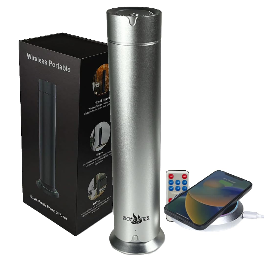 Amazon.com: Essential Oil Diffuser with Charging Base, 200ml, 600-1000 ...