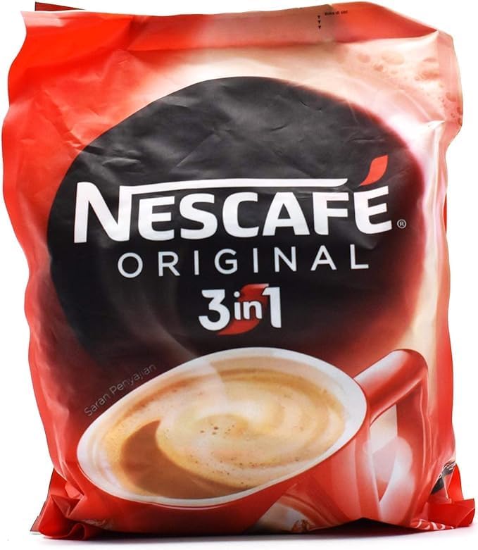 Nescafae 3 In 1 Original Instant Coffee 30 Sachets Bag, 525 Gram ...