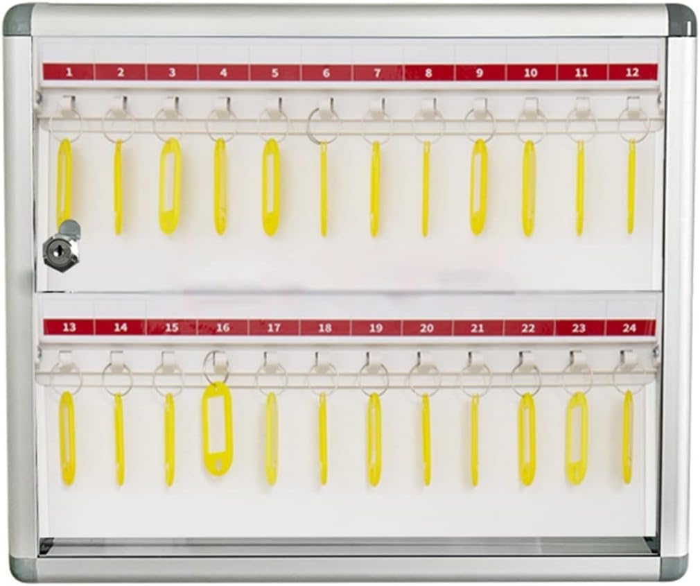 Amazon.com: Key Box Organizer Small Transparent Viewing Wall-Mounted ...