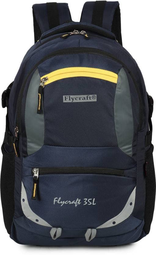 Flycraft simna.1381 navy blue yellow spacy comfortable 5th to 10th ...