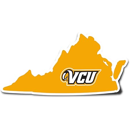 Amazon.com: Virginia Commonwealth University VCU Rams Vinyl Decal ...