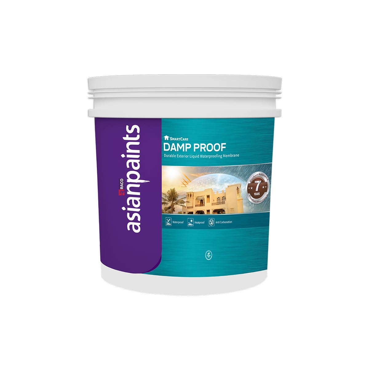 RACO Asian Paint Berger SmartCare Damp Proof |White Liquid Waterproof ...
