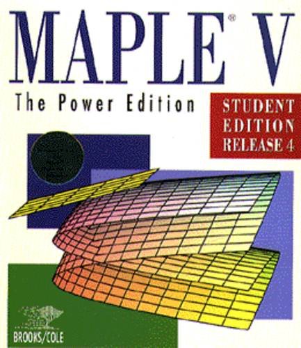Amazon | Solving Ordinary Differential Equations with Maple V | Barrow ...