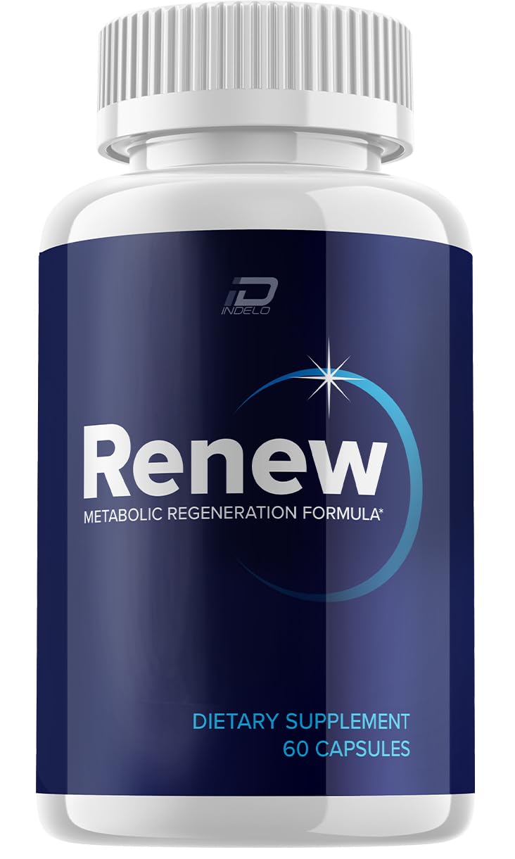 Amazon.com: Indelo Renew Capsules Supplement, Renew Metabolic Regeneration Formula, Renew Pills ...