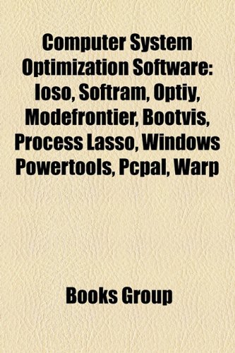 Computer System Optimization Software: Ioso, Softram, Optiy ...