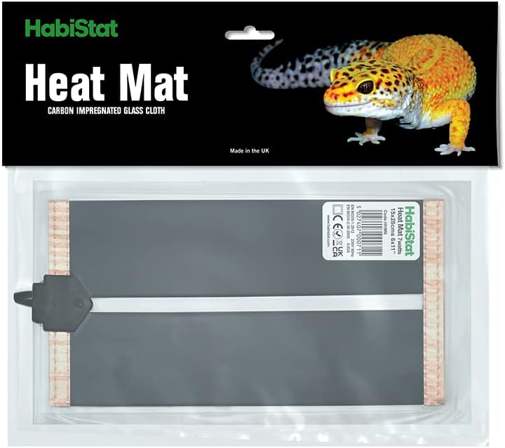 Komodo Advanced Heat Mat 15W (276x274mm), black : Amazon.co.uk: Pet ...