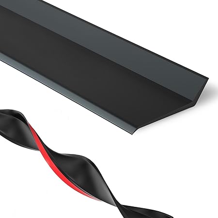 Self-adhesive Window Water Barrier, Bendable Rain Guards Deflector ...