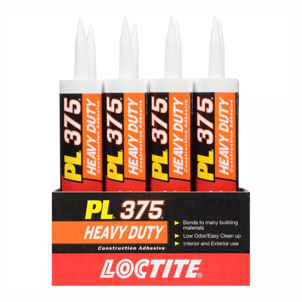 Amazon.com: Loctite PL375 VOC Heavy Duty Construction Adhesive, 10 fl ...