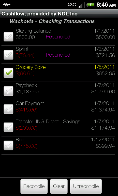 Cashflow - App on Amazon Appstore