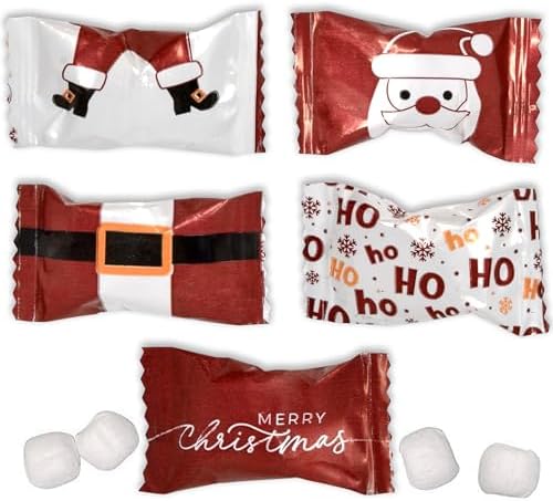 Amazon.com : Gift Boutique Christmas Butter Mint Candies Bags 100 Count ...