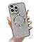 Amazon.com: MGQILING Compatible with iPhone 16 Pro Max Magnetic Glitter Case, Luxury Plating ...