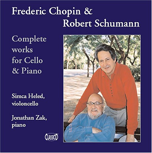Complete Works for Cello & Piano: Chopin, Schumann, Heled, Zak: Amazon ...