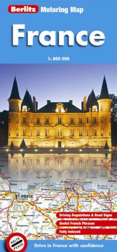 France Berlitz Motoring Map (Berlitz Motoring Maps) (Berlitz Motoring ...