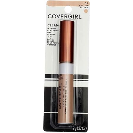 Amazon.com : COVERGIRL Clean Invisible Lightweight Concealer Medium ...