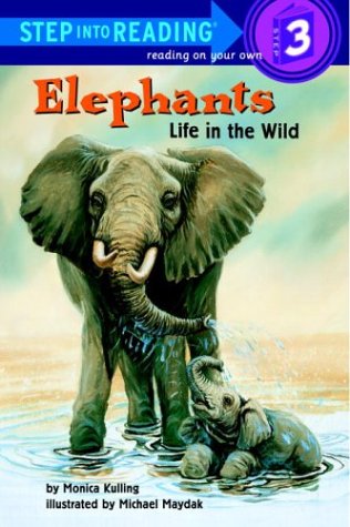 Amazon.com: Elephants: Life in the Wild (Step-Into-Reading, Step 3 ...