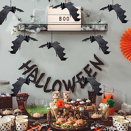 Snapklik.com : Halloween Hanging Bats, Rubber Bats, Realistic Looking ...