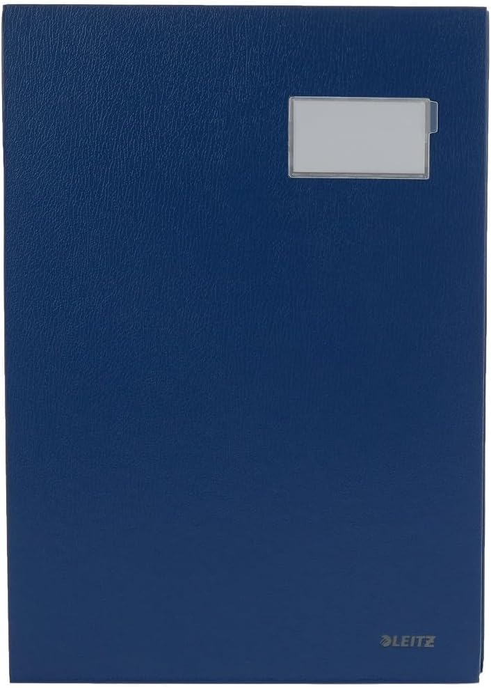 Leitz 57000135 Expandable Signature Book with 20 Card Dividers, A4 ...