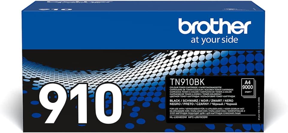 Amazon.com: Brother TN-910BK Toner Cartridge, Black, Single Pack, Ultra ...