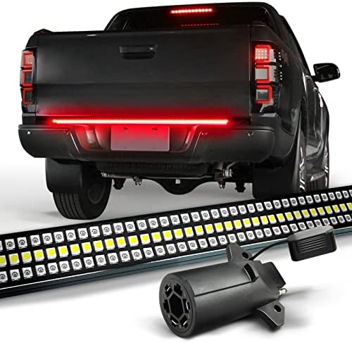 Amazon.com: OPT7 60" Redline Triple Row LED Tailgate Light Bar w ...