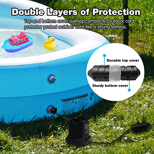 Snapklik.com : BIRD WISH Outdoor Cord Protector, Threaded Design Heavy ...