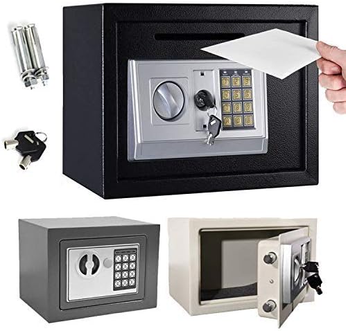 SiKy Small Safe Box, Electronic Digital Keypad, Steel Locking Bolts ...