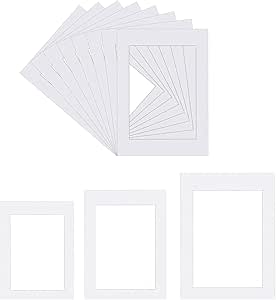 Five Different Sizes Picture Mounts,Picture Frame Mounts,White Picture ...