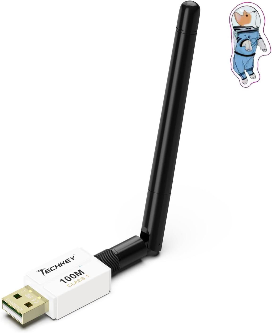 Amazon.com: Long Range Bluetooth Adapter for Desktop PC,Techkey 5.3+EDR ...