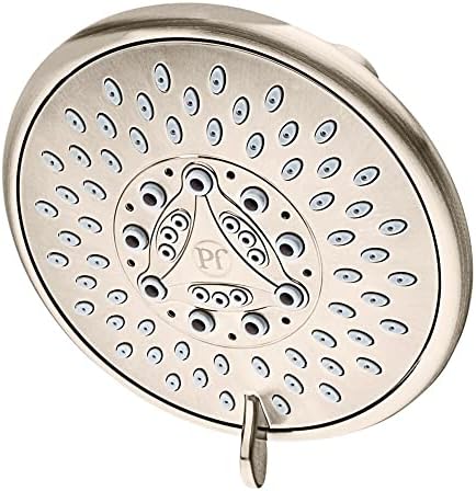 Pfister 973226J Pfirst Modern 5-Function Shower Head in Brushed Nickel ...
