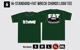Amazon.co.jp: Hi-STANDARD×FAT WRECK ロゴTee XL グリーン ハイスタ : ファッション