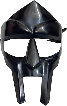 Amazon.com: ALLOEY TRADISIONAL MF DOOM Mask Mad-villain Mild Steel Face ...