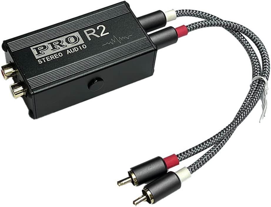 Amazon.com: PRIZOM Ground Loop Audio Isolator Audio Noise Filter RCA ...