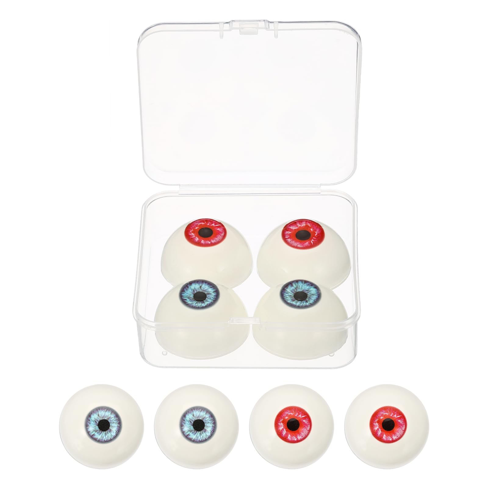 Amazon.com: PATIKIL 32 mm Realistic Eyes Big Eyeballs, 2 Pair Acrylic ...