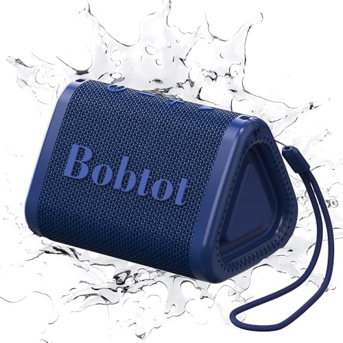 Amazon.com: Bobtot Portable Bluetooth Speaker Wireless, IPX7 Small ...