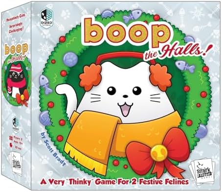 Amazon.com: Smirk & Dagger Boop The Halls Board Game Holiday Strategy ...