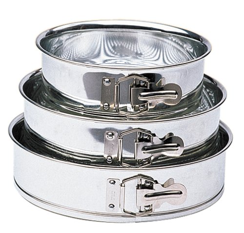 Buy Kaiser Bakeware Basic Tinplate Nested Springform Pans Set of 3 ...
