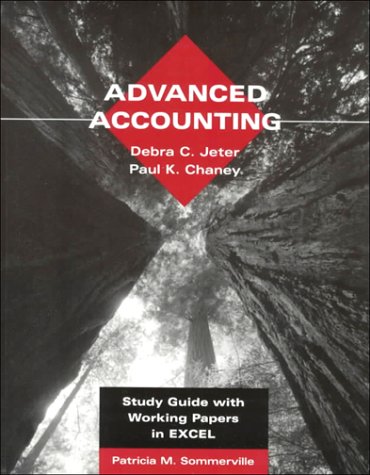 Amazon.com: Advanced Accounting, Study Guide with Working Papers in ...
