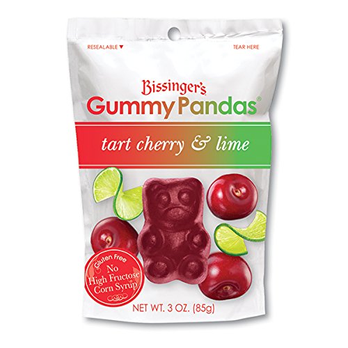 Amazon.com : Gummy Pandas, Tart Cherry Lime, 3 Ounce Bag, 12 Pack ...