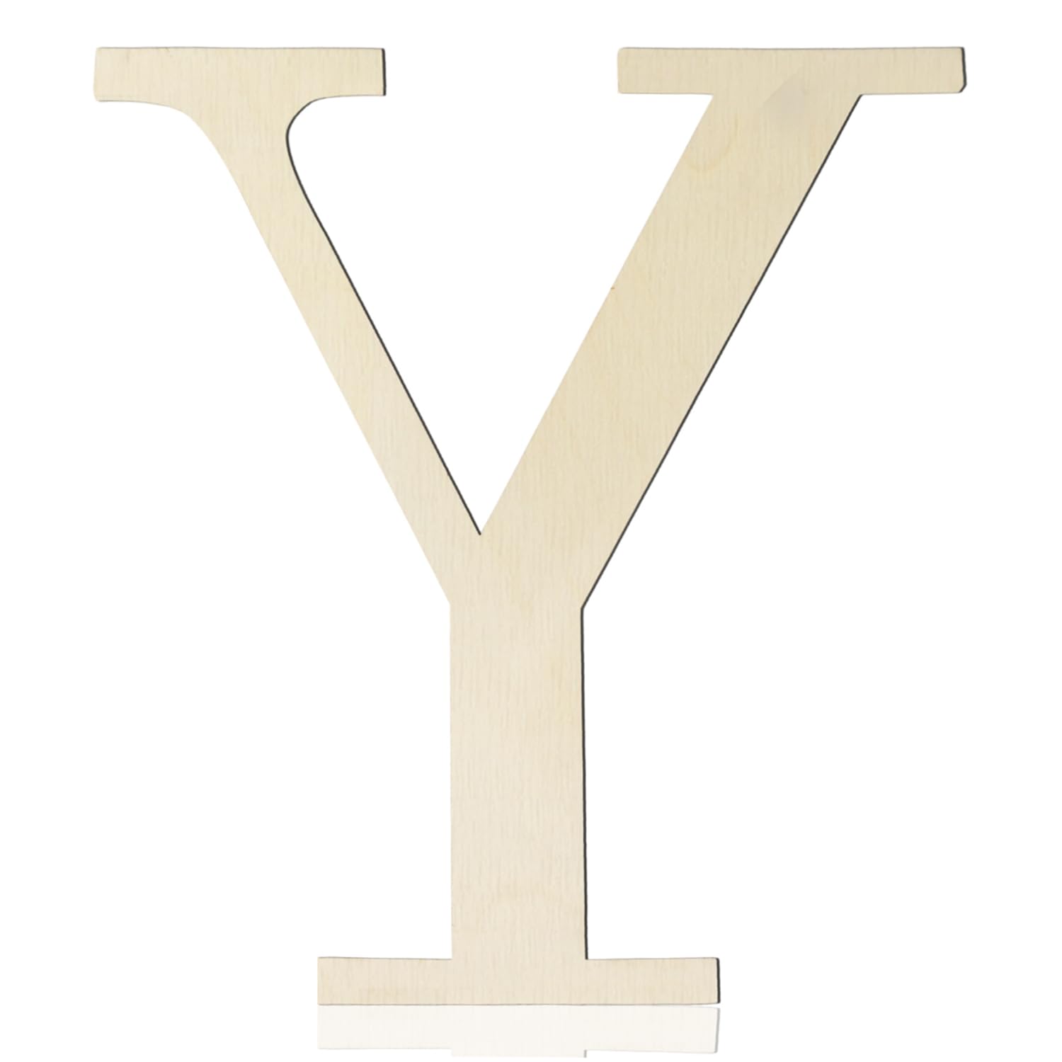 Amazon.com: Large Wooden Letters 12 Inch Paintable Wood Letter Y for ...