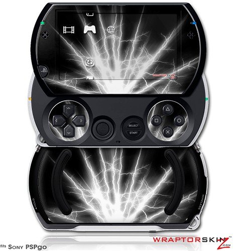 Amazon.com: Lightning White - Decal Style Skins (fits Sony PSPgo ...