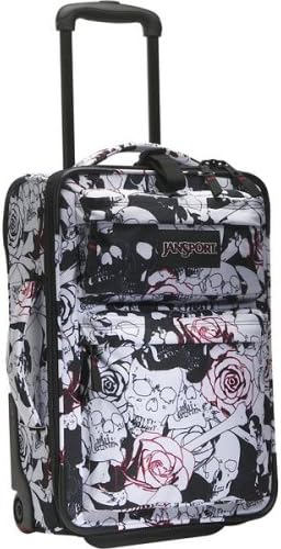 Amazon.com | JanSport Expandable Upright, Black/White Skulls N Roses ...