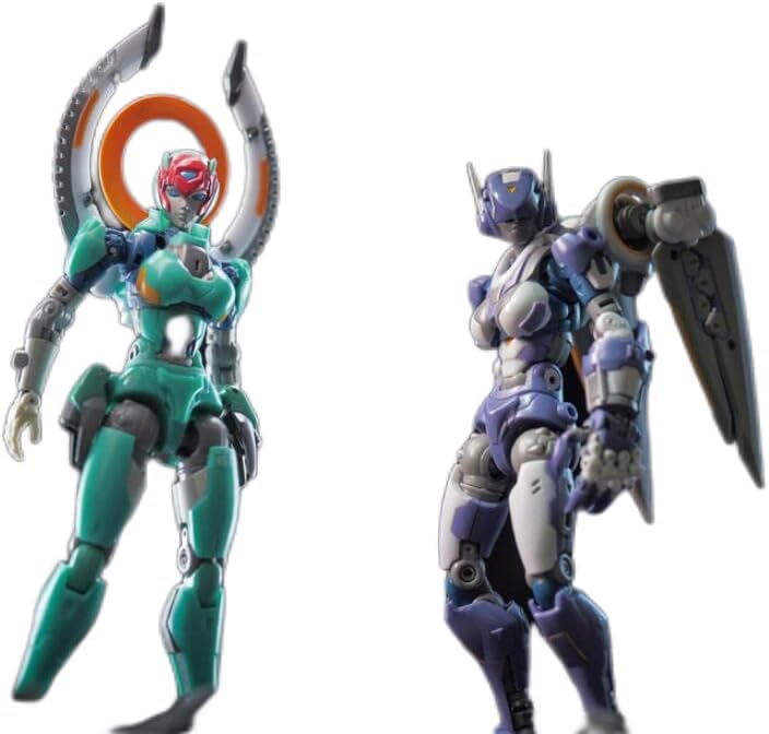 Amazon.co.jp: Astrobots A04+A05 Robot 2-Piece Set Movable Female ...