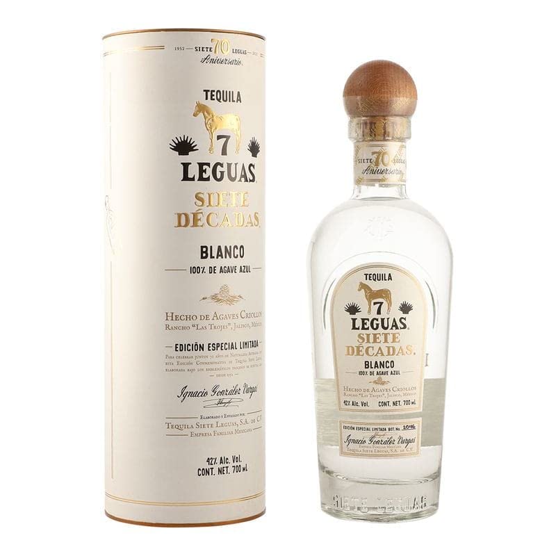 Tequila 7 Leguas Edición Siete Décadas 700 Ml : Amazon.com.mx ...