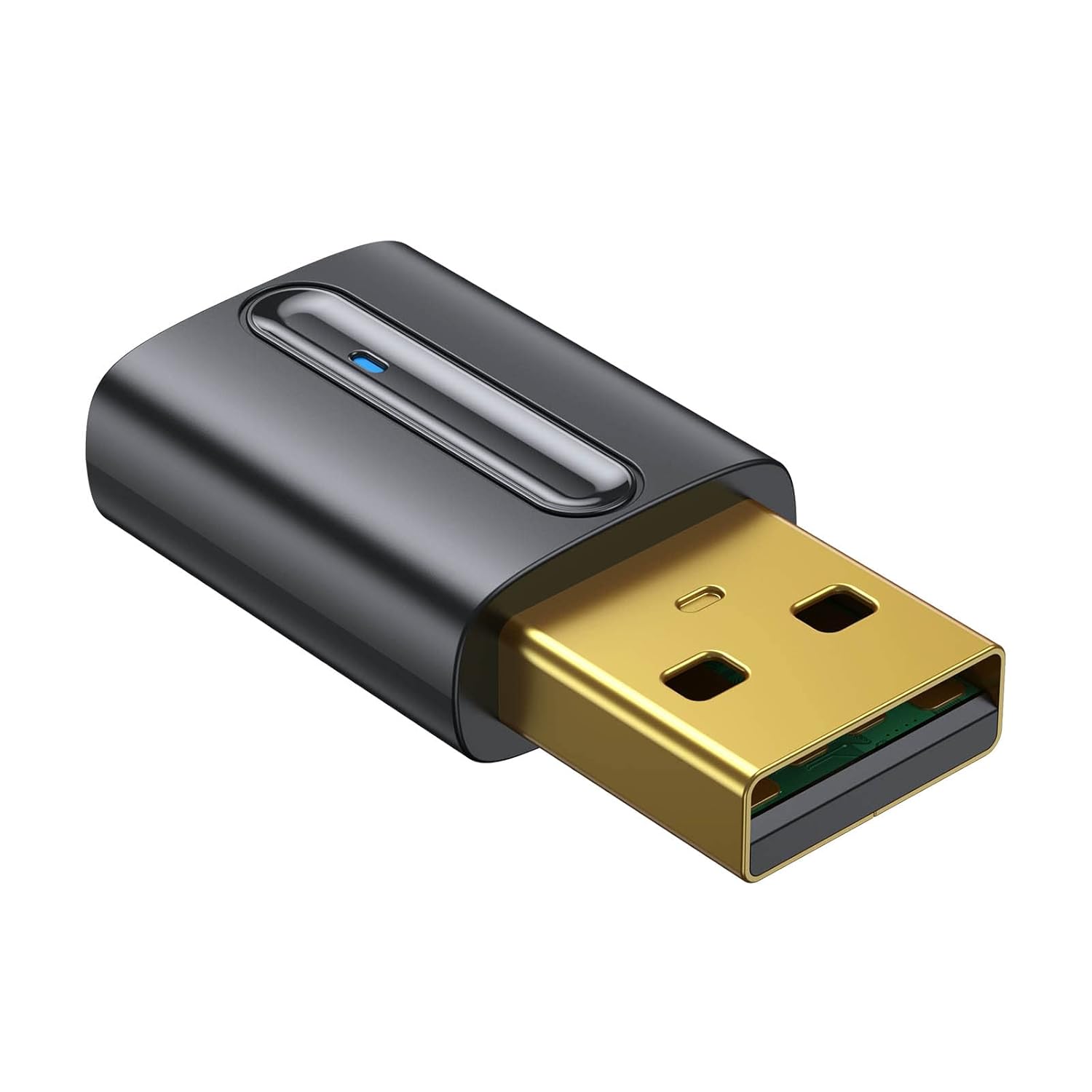 Yuans USB Bluetooth 5.0 Audio Transmitter Wireless Audio Dongle Adapter ...