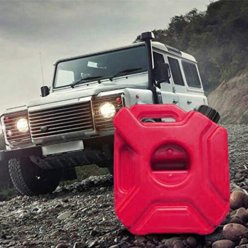 Generic Red Spare Fuel Tank Petrol for ATV UTV Motorcycle Car Gokart 5L ...