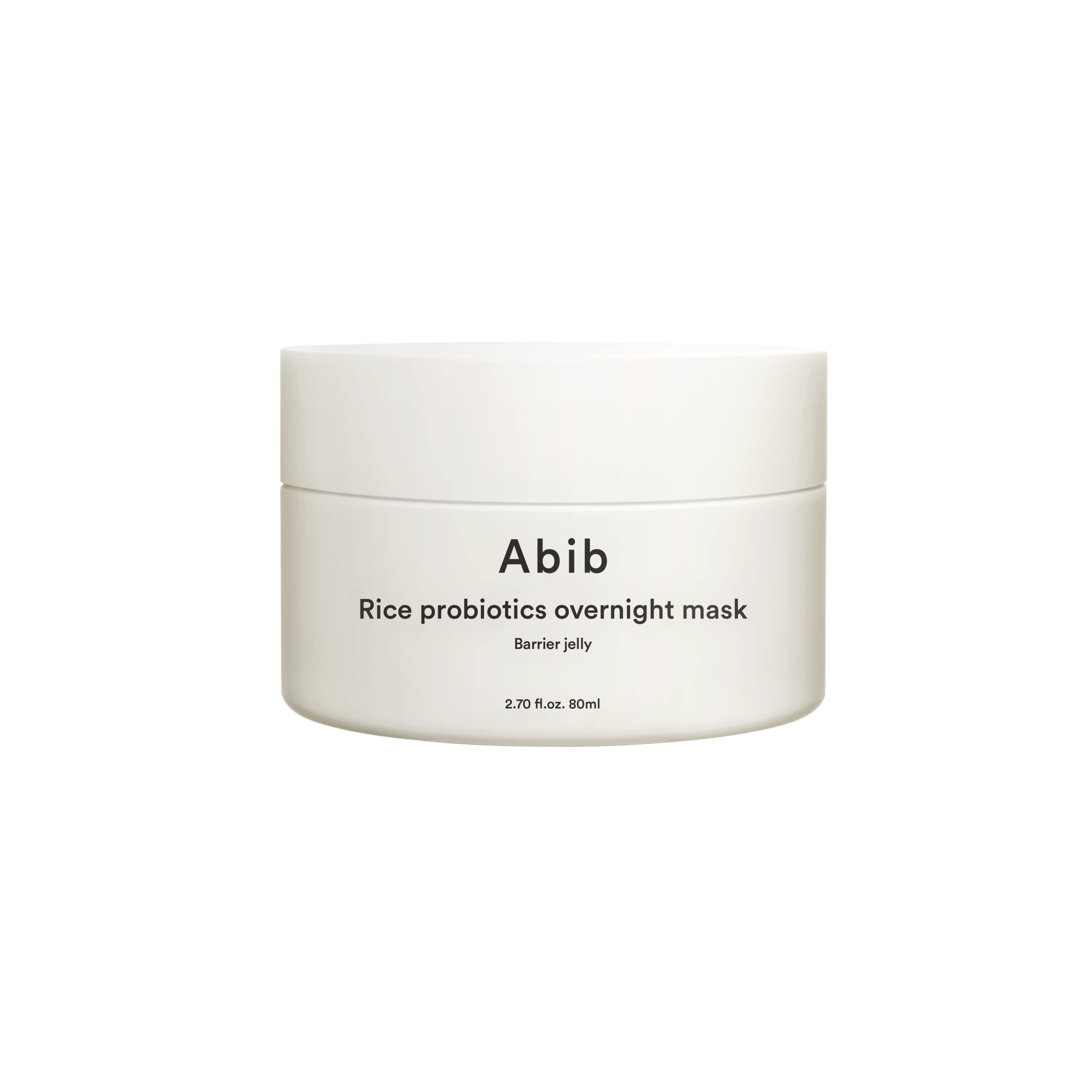 Amazon.com: Abib Rice Probiotics Overnight Mask Barrier Jelly 2.7 fl oz ...
